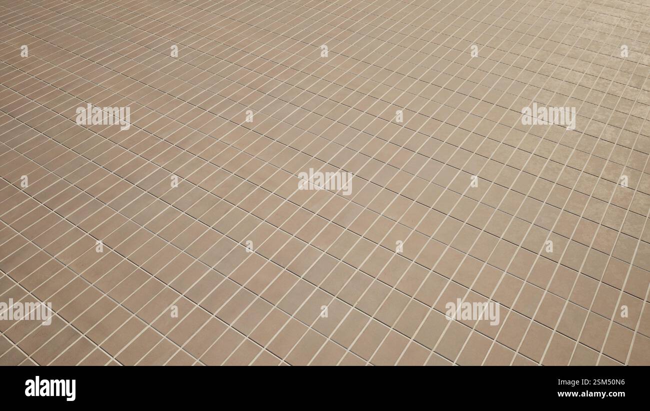 Concept or conceptual solid beige background of pavement tiles texture ...