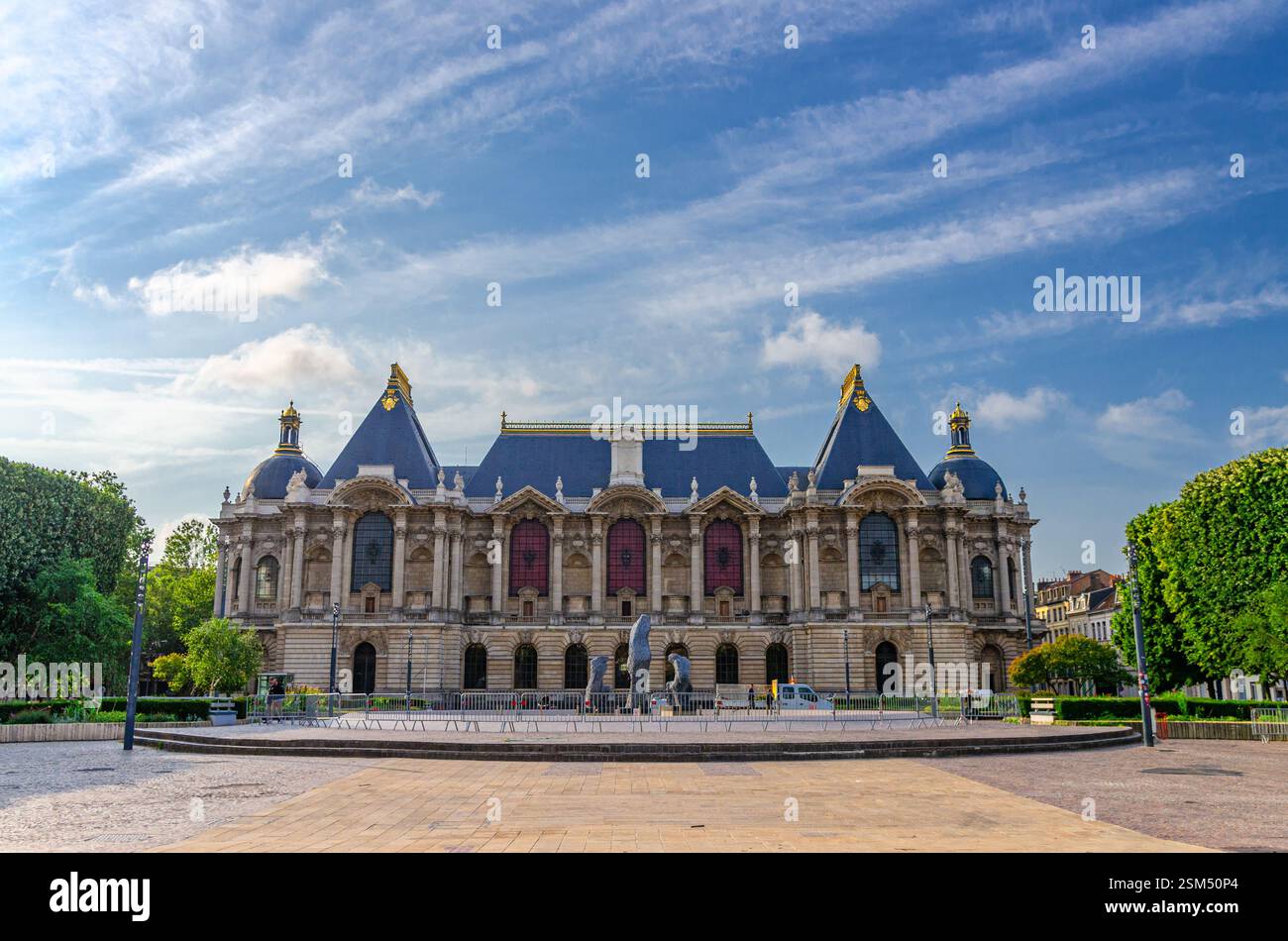 Lille, France, July 3, 2023: Palais des Beaux-Arts de Lille Palace of ...