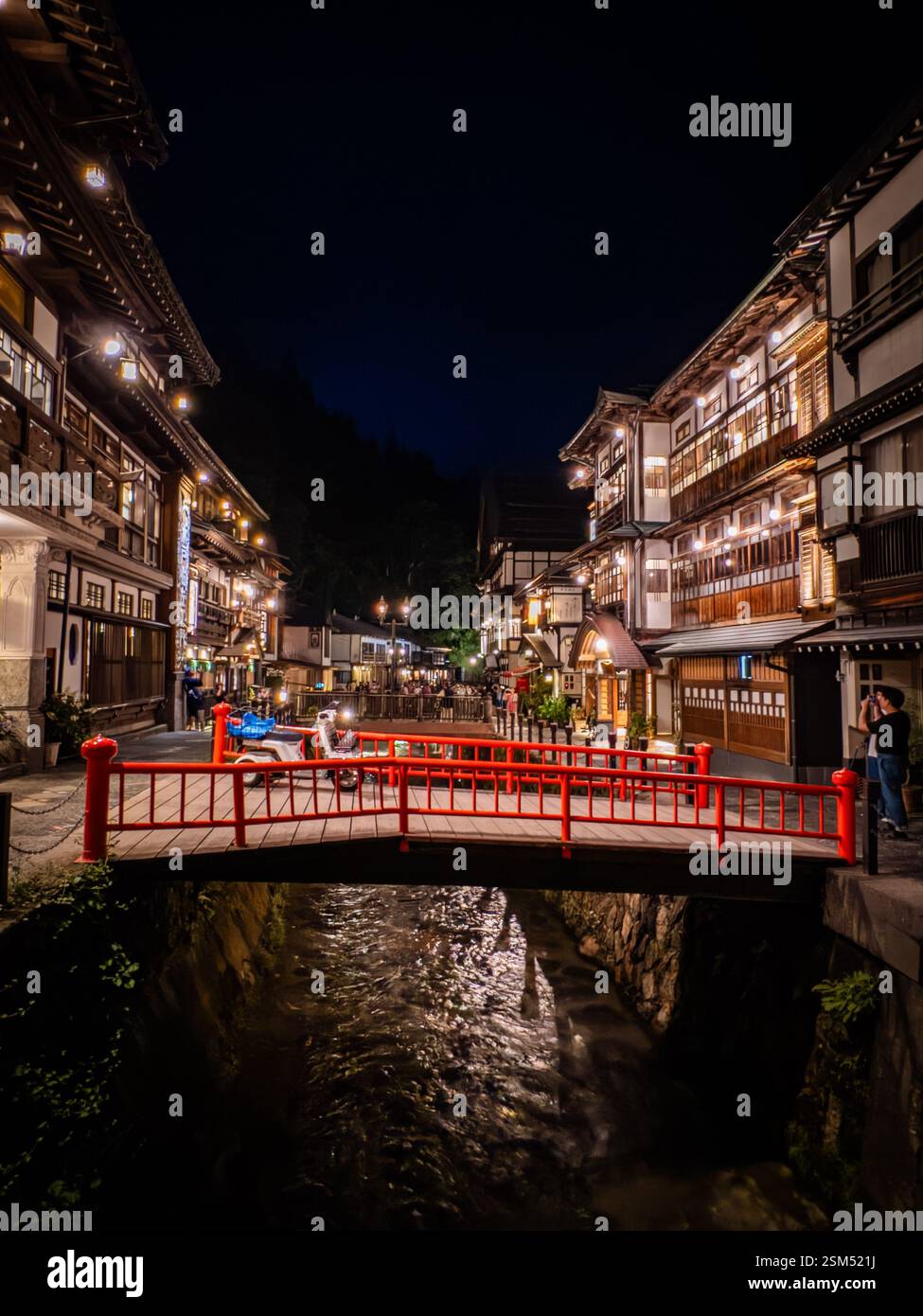 Ginzan Onsen in Obanazawa, Yamagata Prefecture, Japan Stock Photo - Alamy