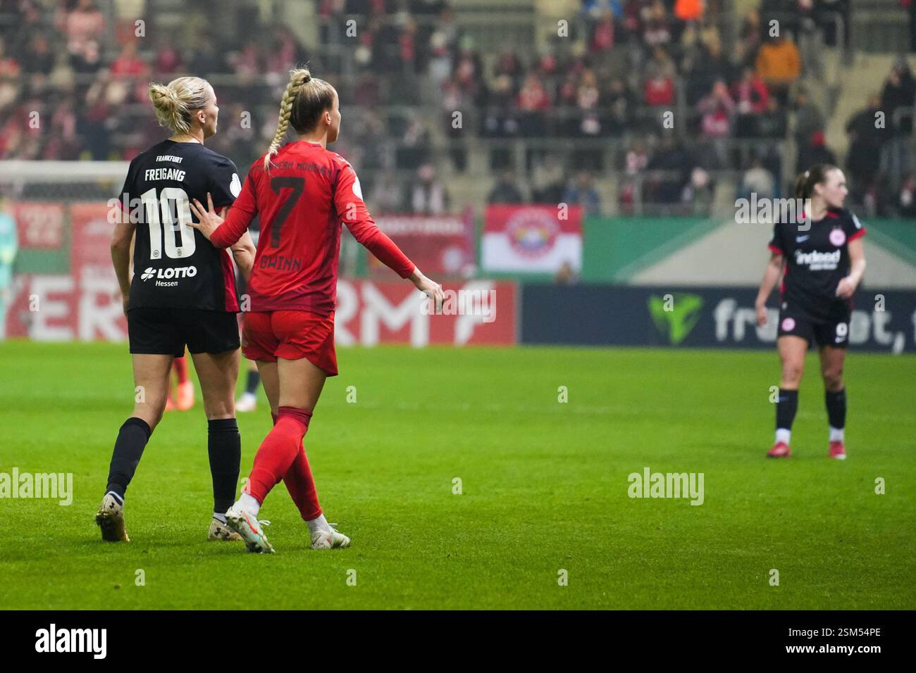 Munich, Germany. 12th Feb, 2025. Munich, Germany, February 12th 2025: Laura Fraigang (10 SGE ...