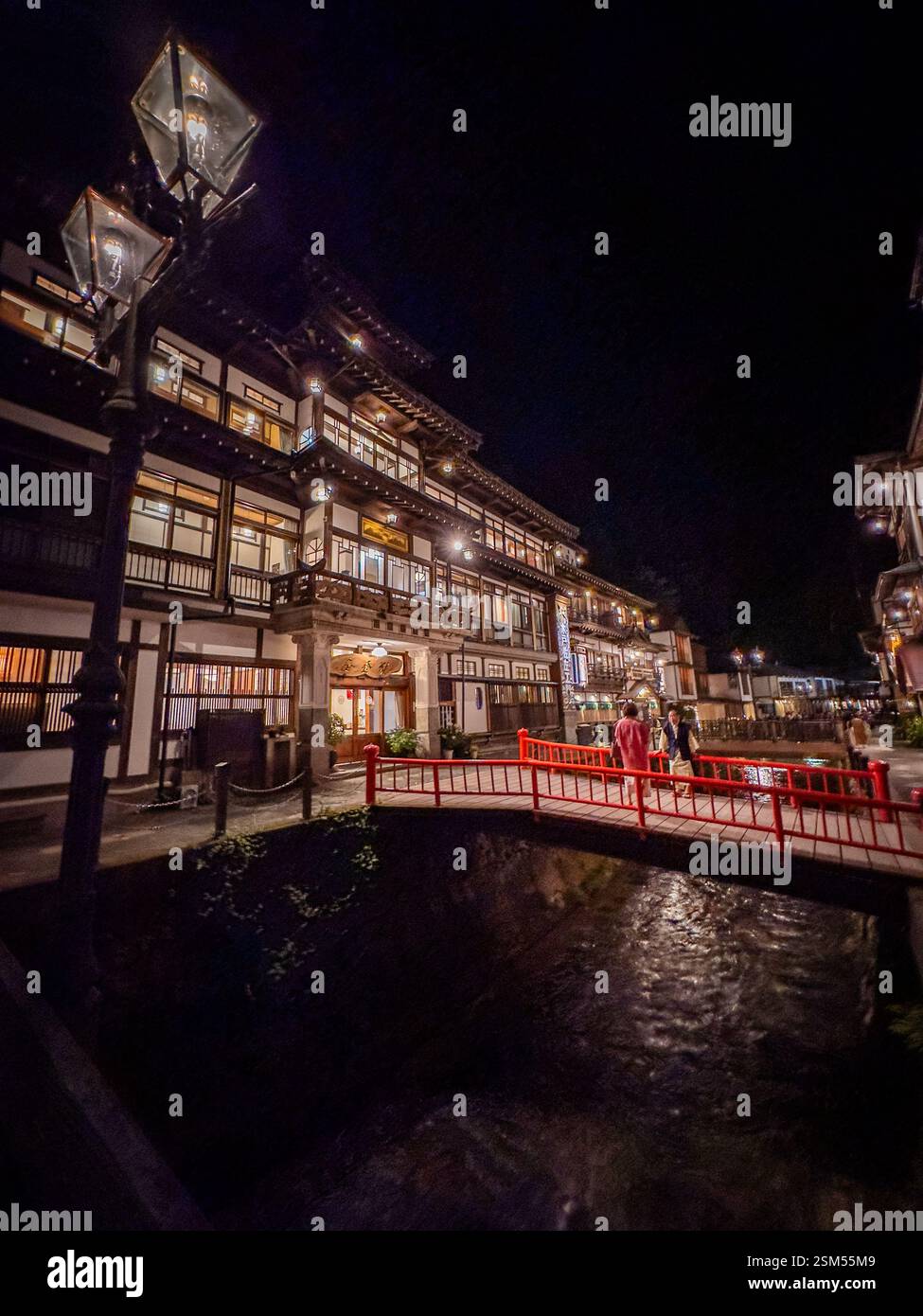Ginzan Onsen in Obanazawa, Yamagata Prefecture, Japan Stock Photo - Alamy