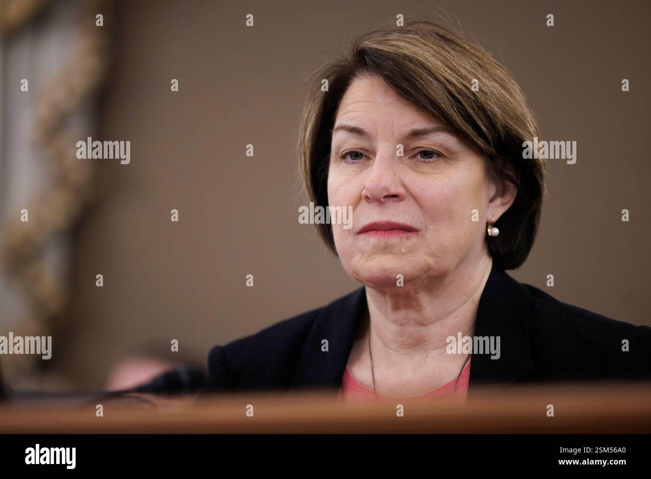 Washington, United States. 12th Feb, 2025. Senator Amy Klobuchar (D-MN ...