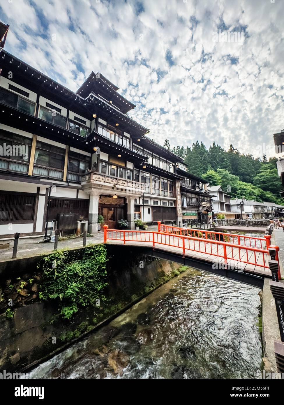 Ginzan Onsen in Obanazawa, Yamagata Prefecture, Japan Stock Photo - Alamy