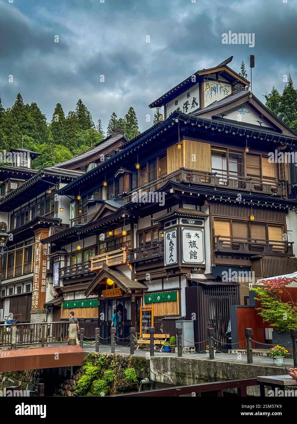 Ginzan Onsen in Obanazawa, Yamagata Prefecture, Japan Stock Photo - Alamy