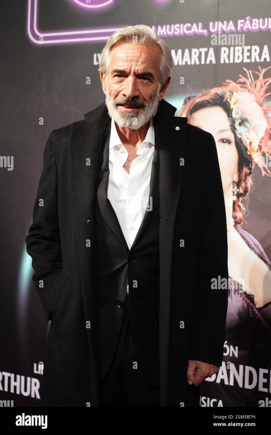 Madrid, Spain. 12th Feb, 2025. Actor Imanol Arias at photocall for ...