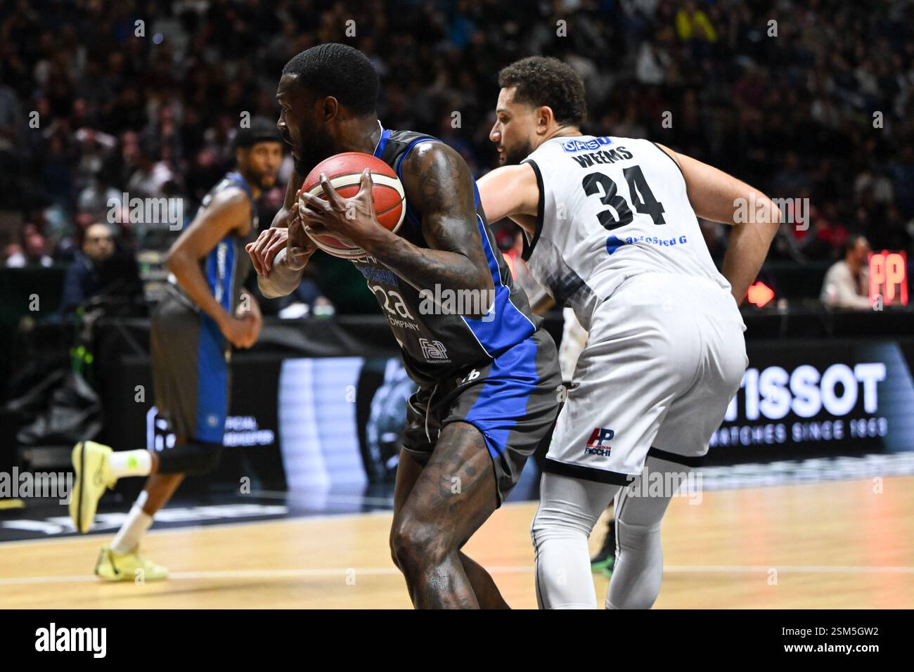 Turin, Italy. 12th Feb, 2025. Jason Burnell Germani Brescia in action ...