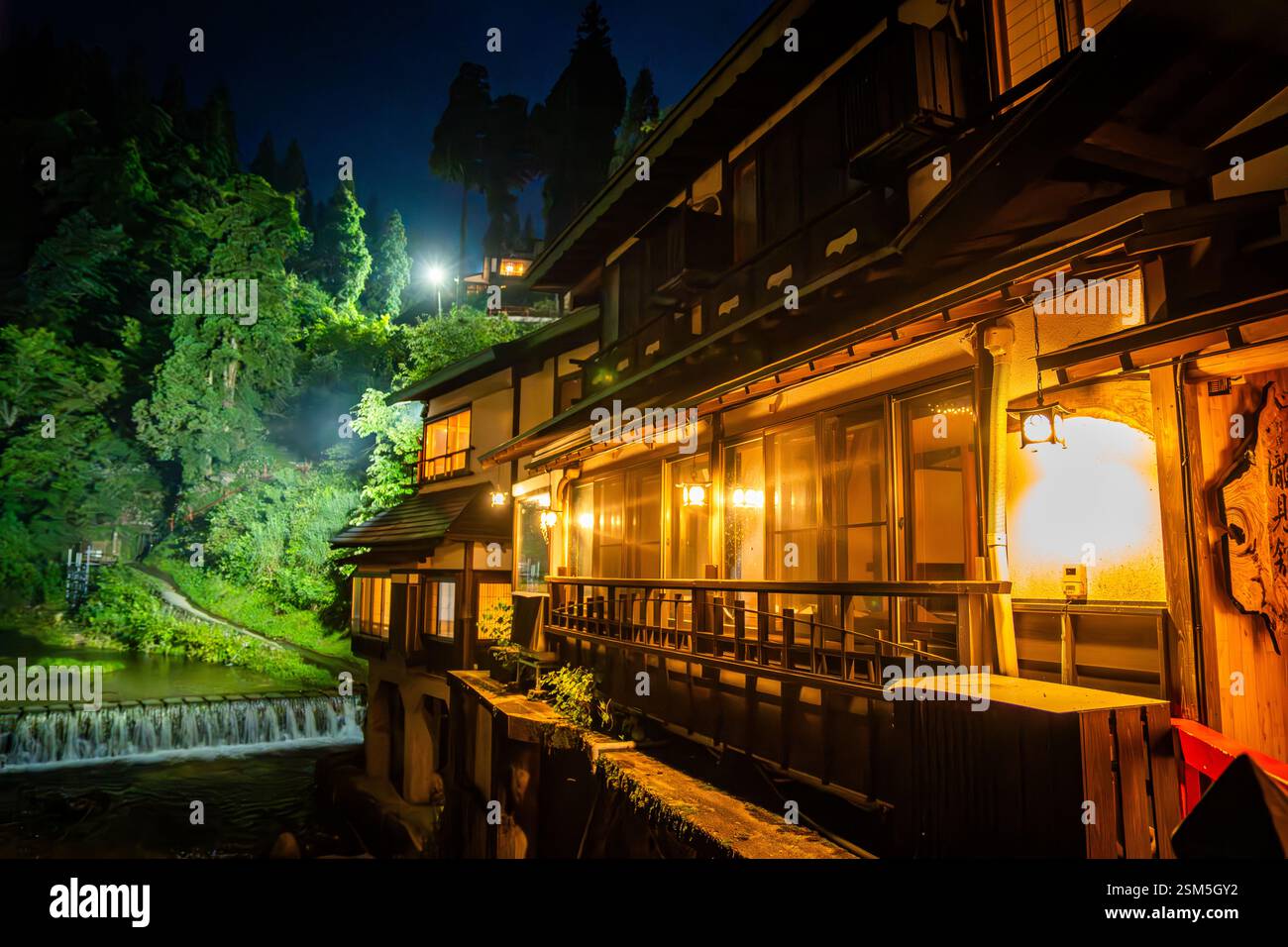 Ginzan Onsen in Obanazawa, Yamagata Prefecture, Japan Stock Photo - Alamy