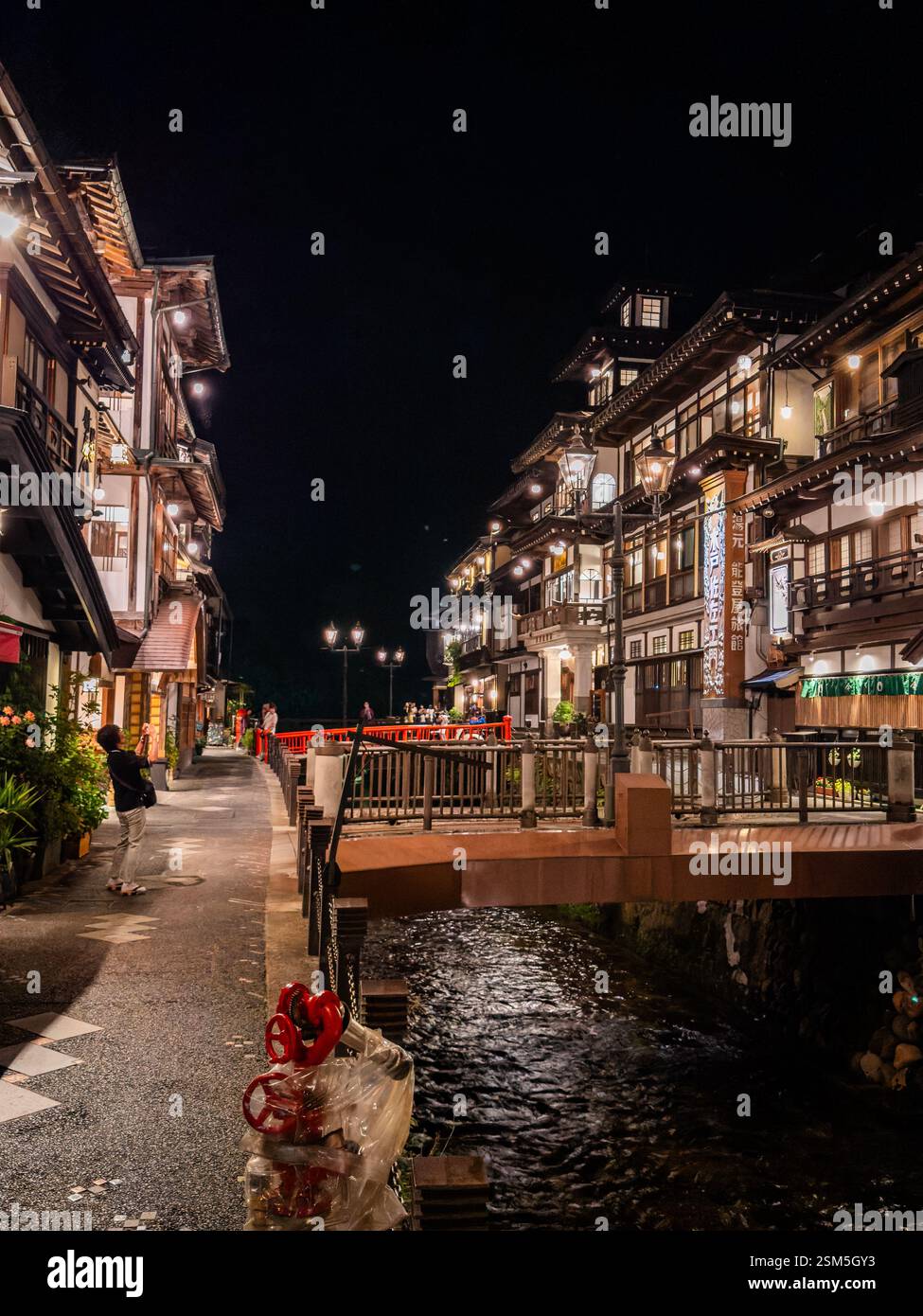 Ginzan Onsen in Obanazawa, Yamagata Prefecture, Japan Stock Photo - Alamy