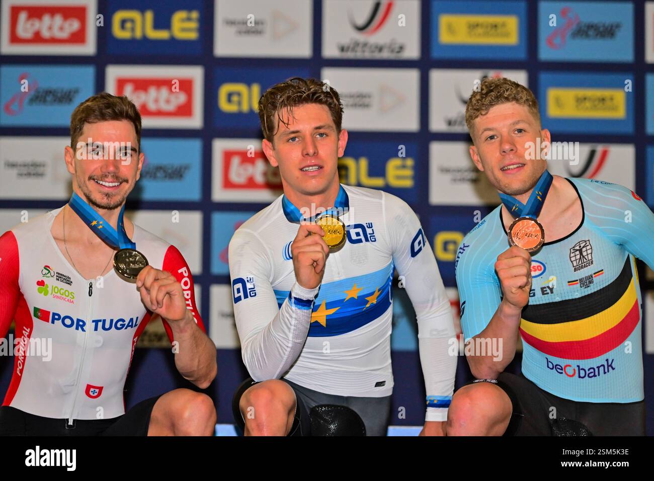 Heusden, Belgien. 12th Feb, 2025. Siegerehrung TEUTENBERG Tim Torn ...