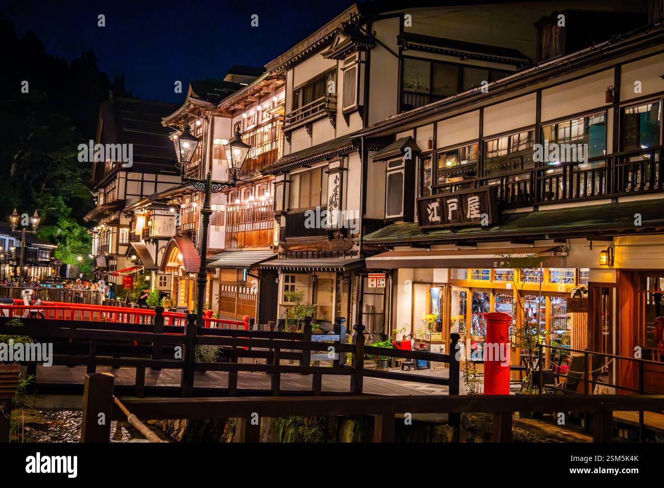 Ginzan Onsen in Obanazawa, Yamagata Prefecture, Japan Stock Photo - Alamy