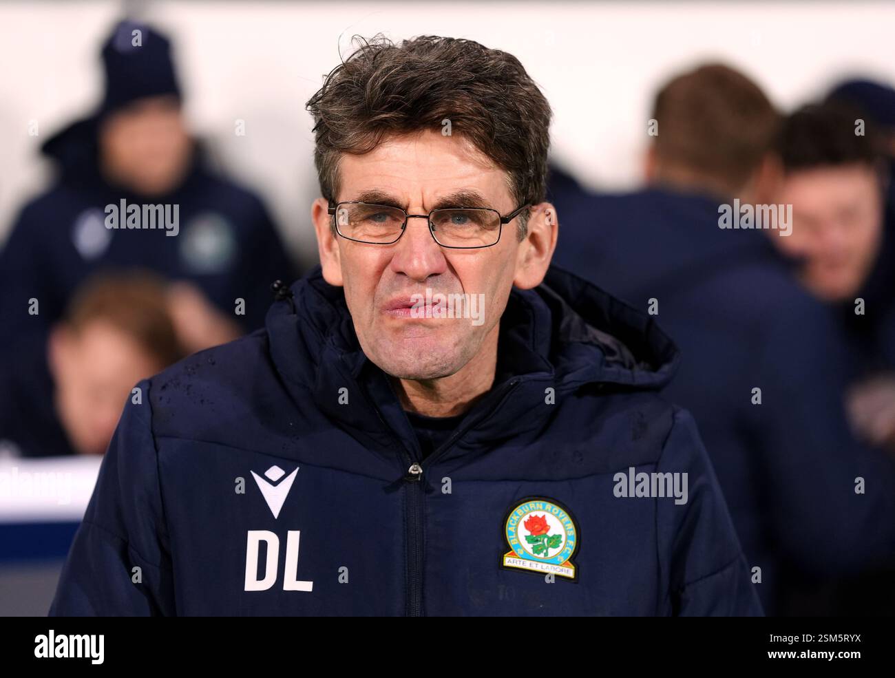 Blackburn Rovers interim manager David Lowe during the Sky Bet ...