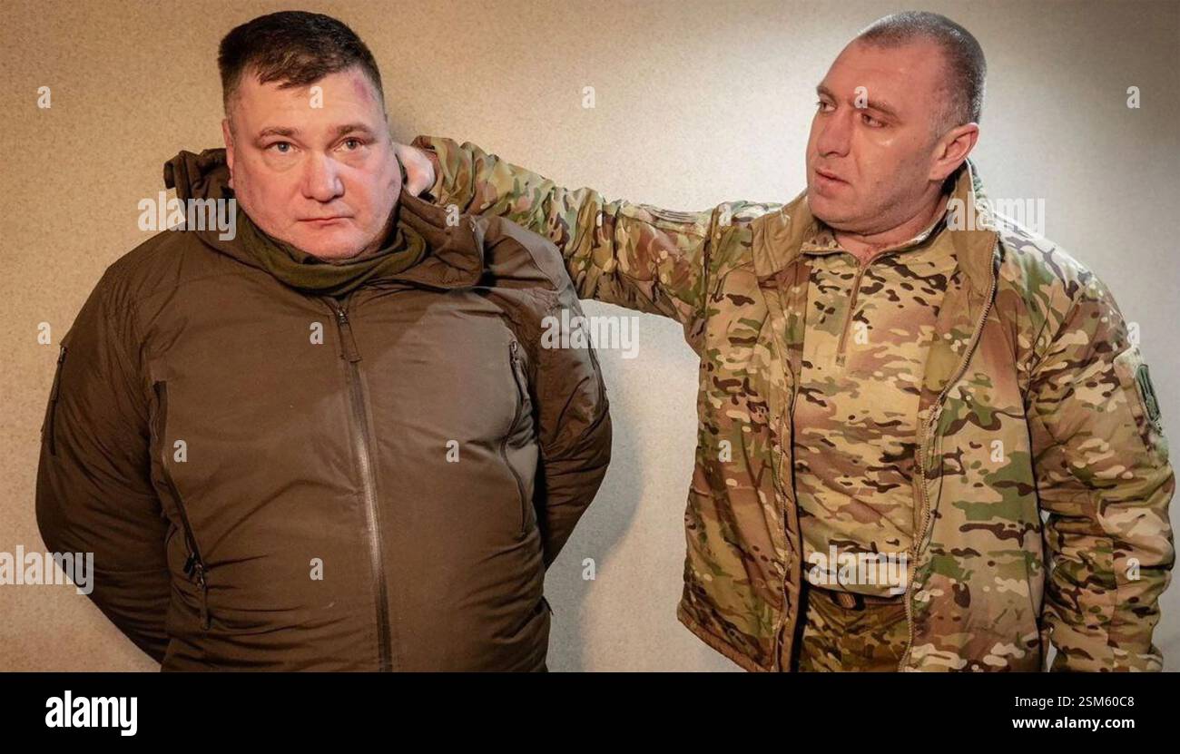 VASYL MALYUK, head of the Ukrainian security service ,the SBU, holds ...