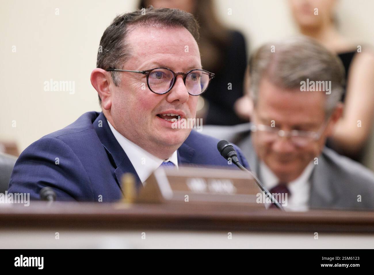 Washington, United States. 12th Feb, 2025. Rep. Eric Burlison (R-MO) is ...