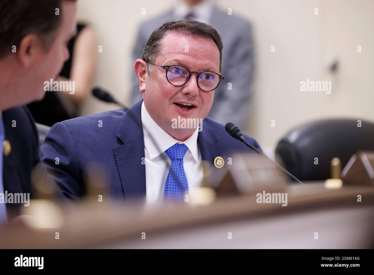 Washington, United States. 12th Feb, 2025. Rep. Eric Burlison (R-MO) is ...