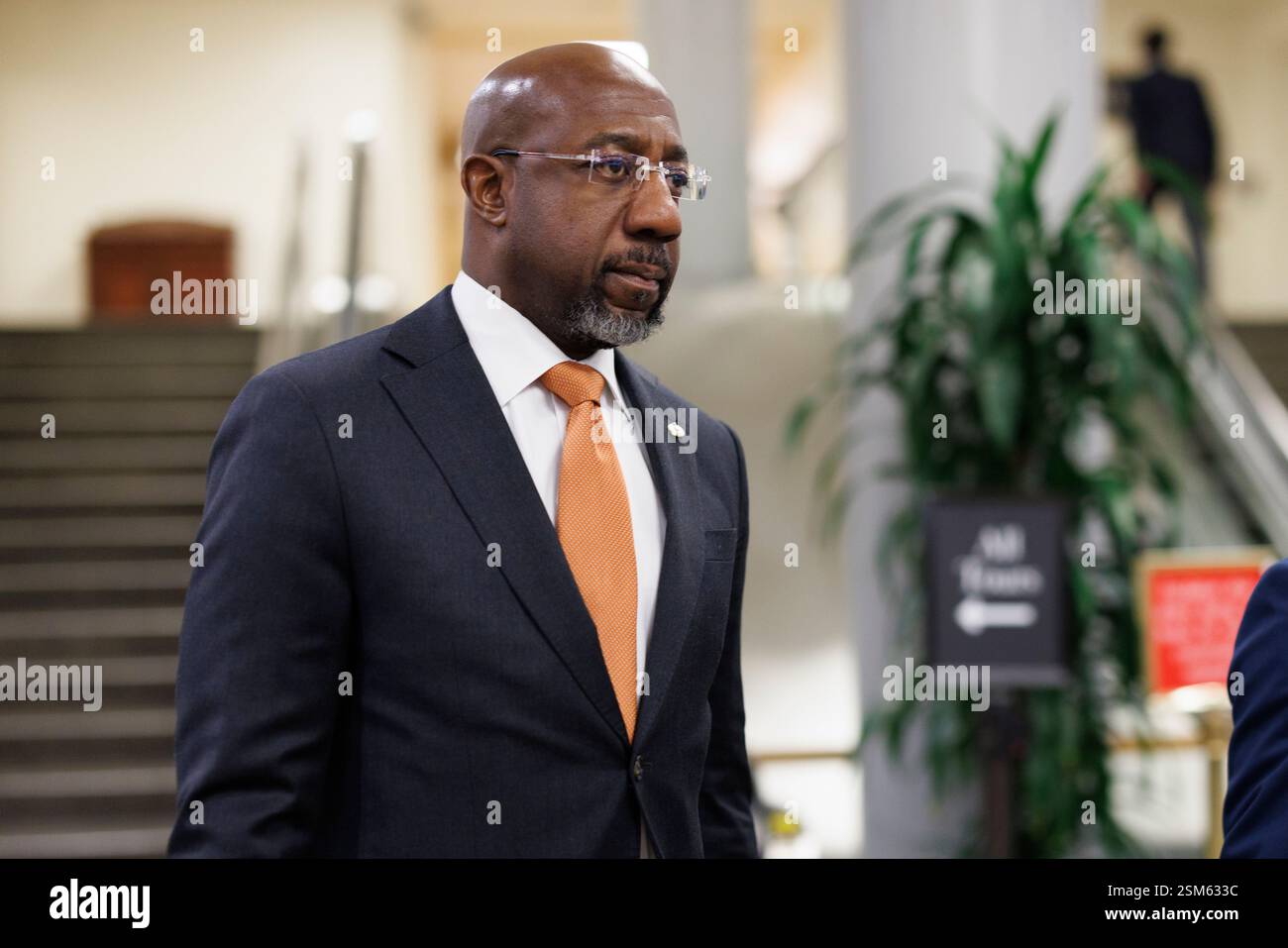 Washington, United States. 12th Feb, 2025. Senator Raphael Warnock (D ...
