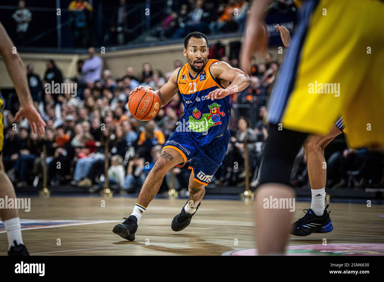 Rostock, Deutschland 12. Februar 2025: 1.BBL - 2024/2025 - Rostock ...