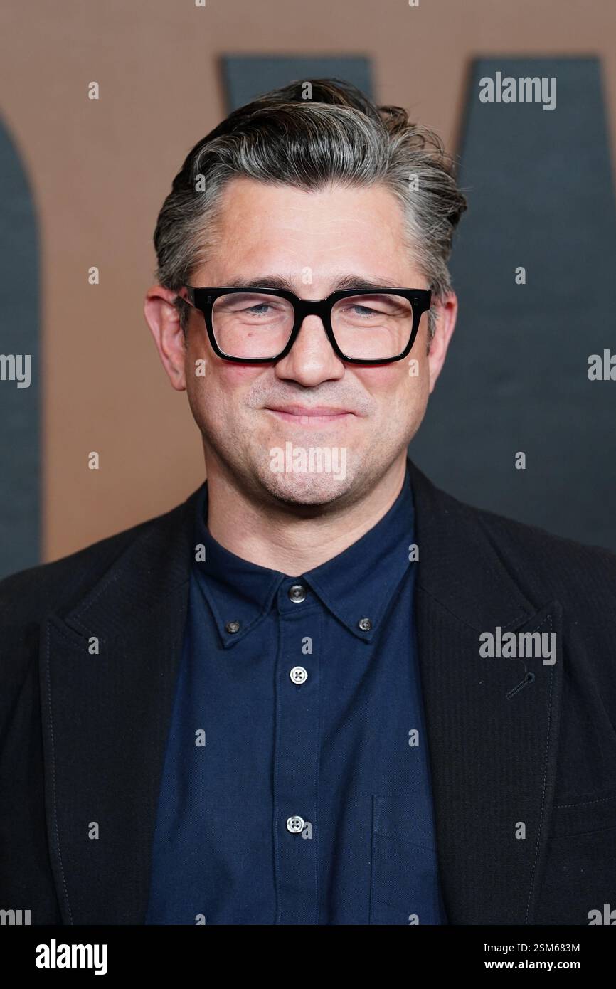 Tom Miller attending a screening of A Thousand Blows at BAFTA, central ...