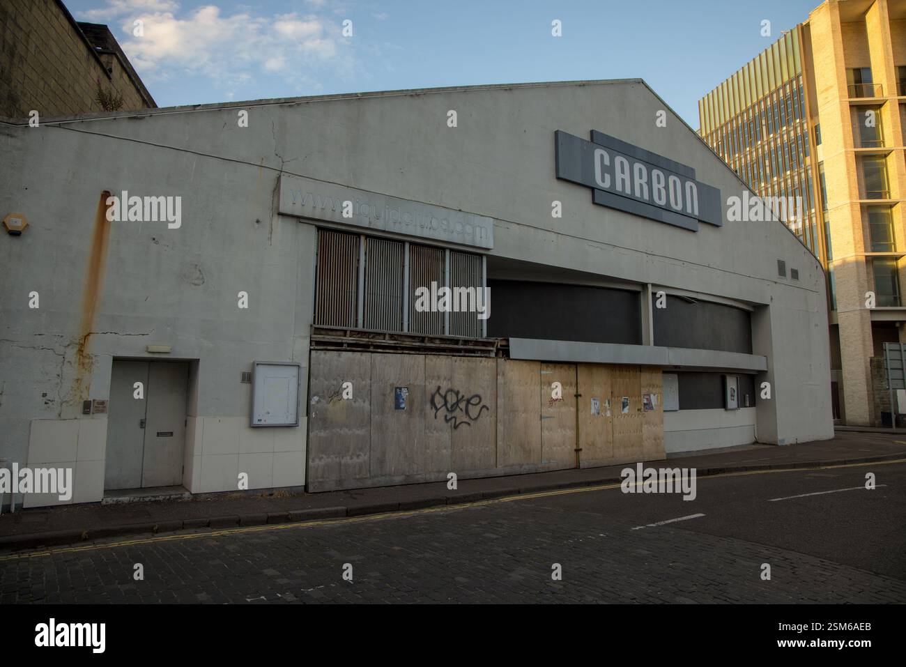 Closed former nightclub Carbon in Dundee, Scotland, United Kingdom ...