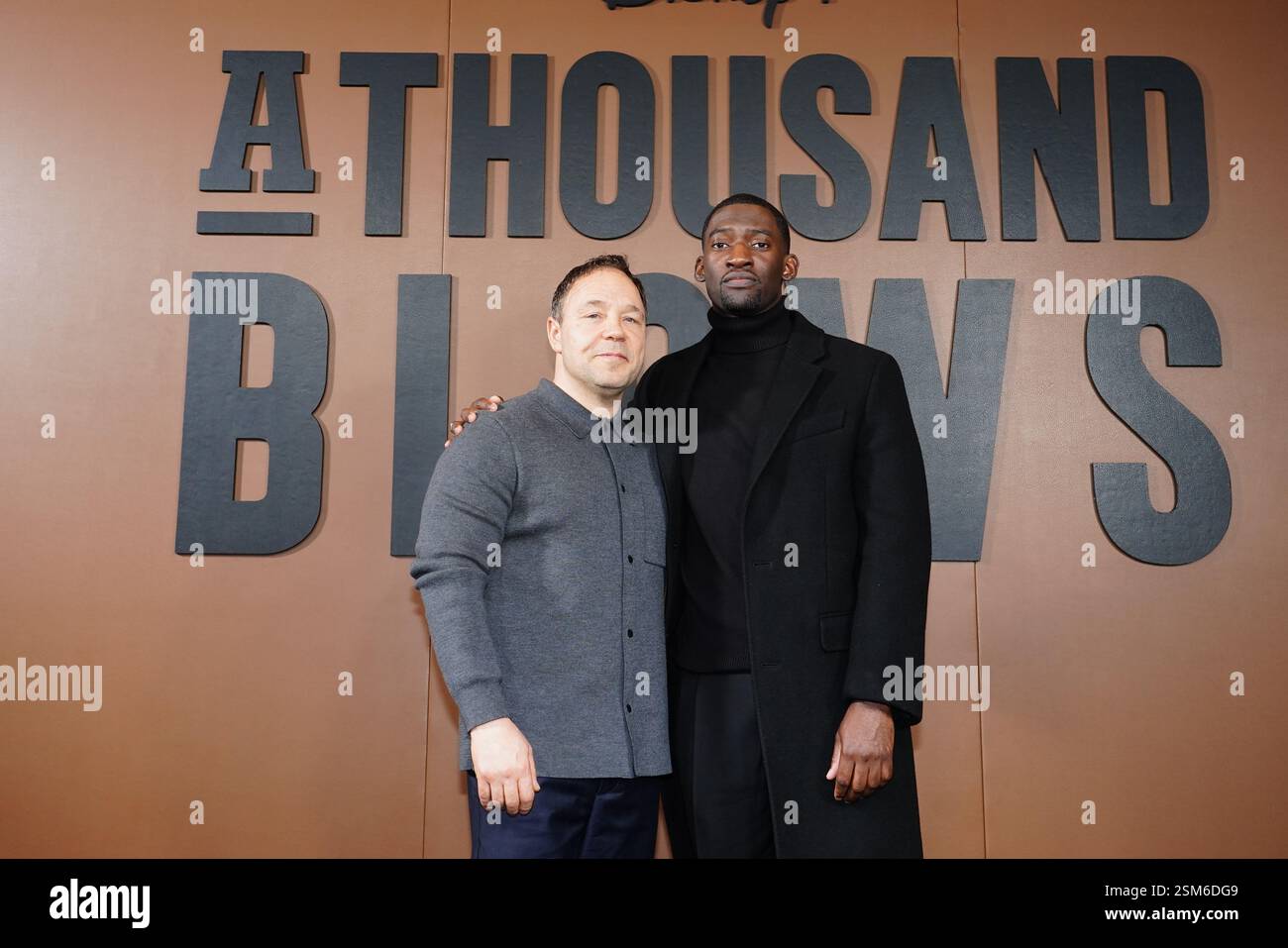 Stephen Graham and Malachi Kirby attending a screening of A Thousand ...