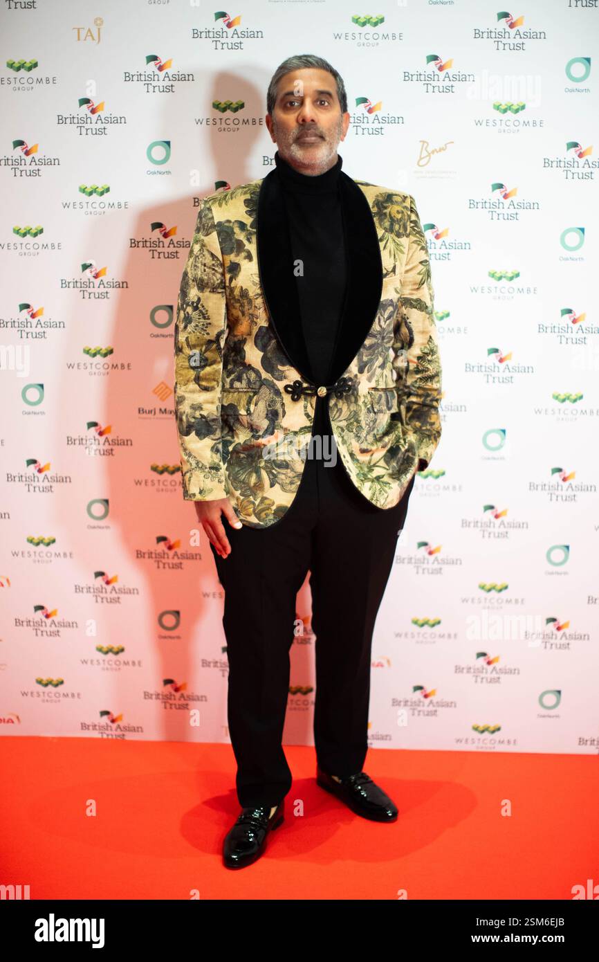 Nihal Arthanayake attends the British Asian Trust annual gala dinner at ...