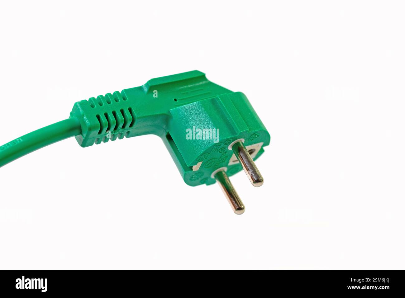 Green power cable, symbolic of green electricity Stock Photo - Alamy