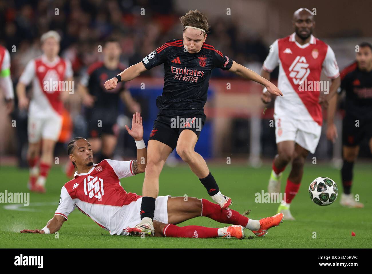 Monaco, Monaco. 12th Feb, 2025. Jan Thilo Kehrer of AS Monaco ...