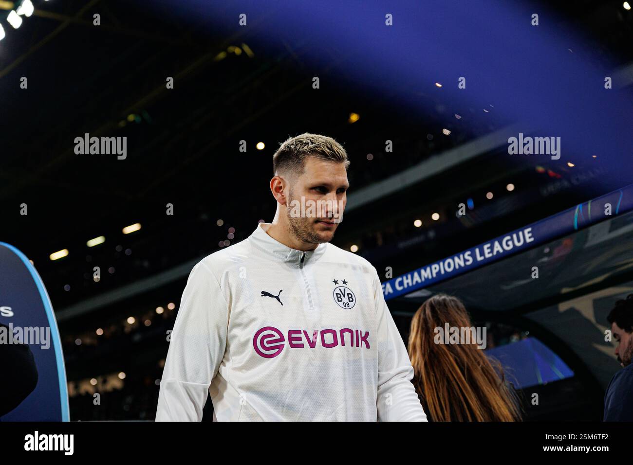 Niklas Sule seen during UEFA Champions League game between teams of ...