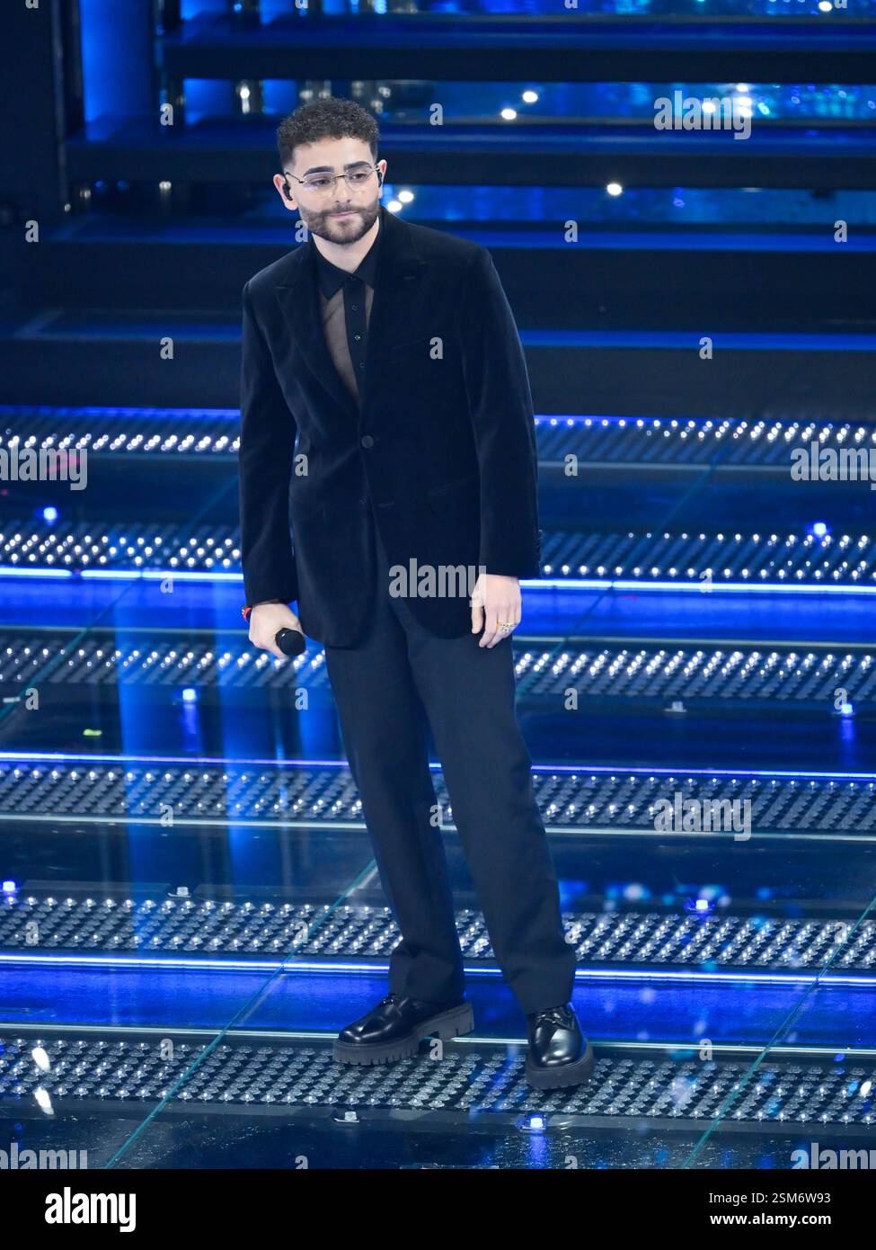 Sanremo, 75th Italian Song Festival 2025 - Second Evening. In the photo ...