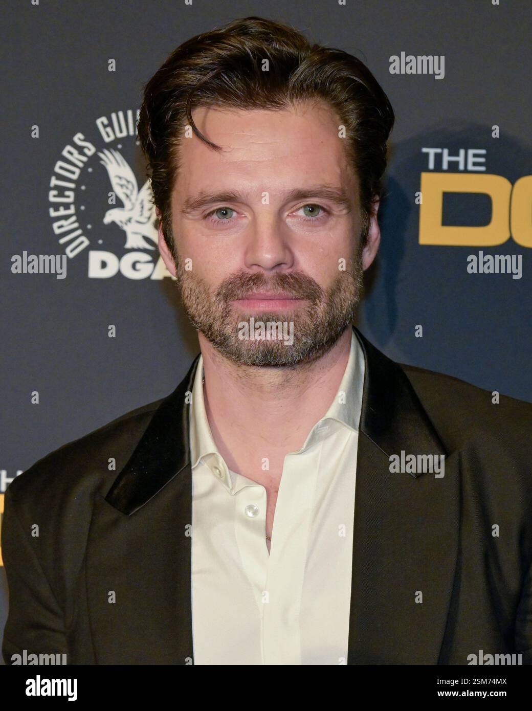 February 8, 2025, Beverly Hills, California, USA: Sebastian Stan ...