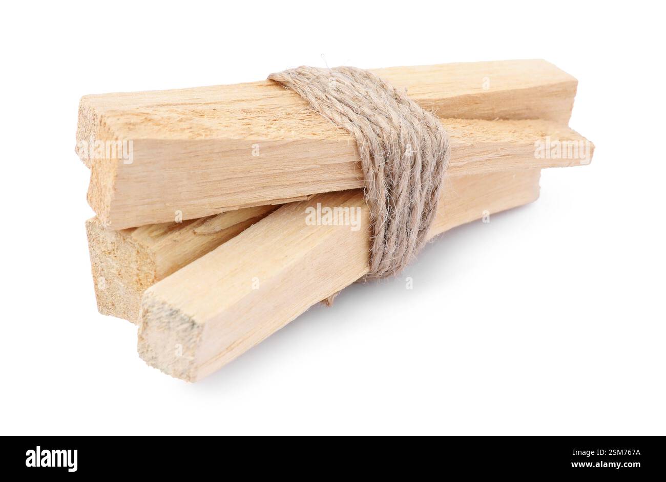 Bunch of palo santo sticks on white background Stock Photo - Alamy