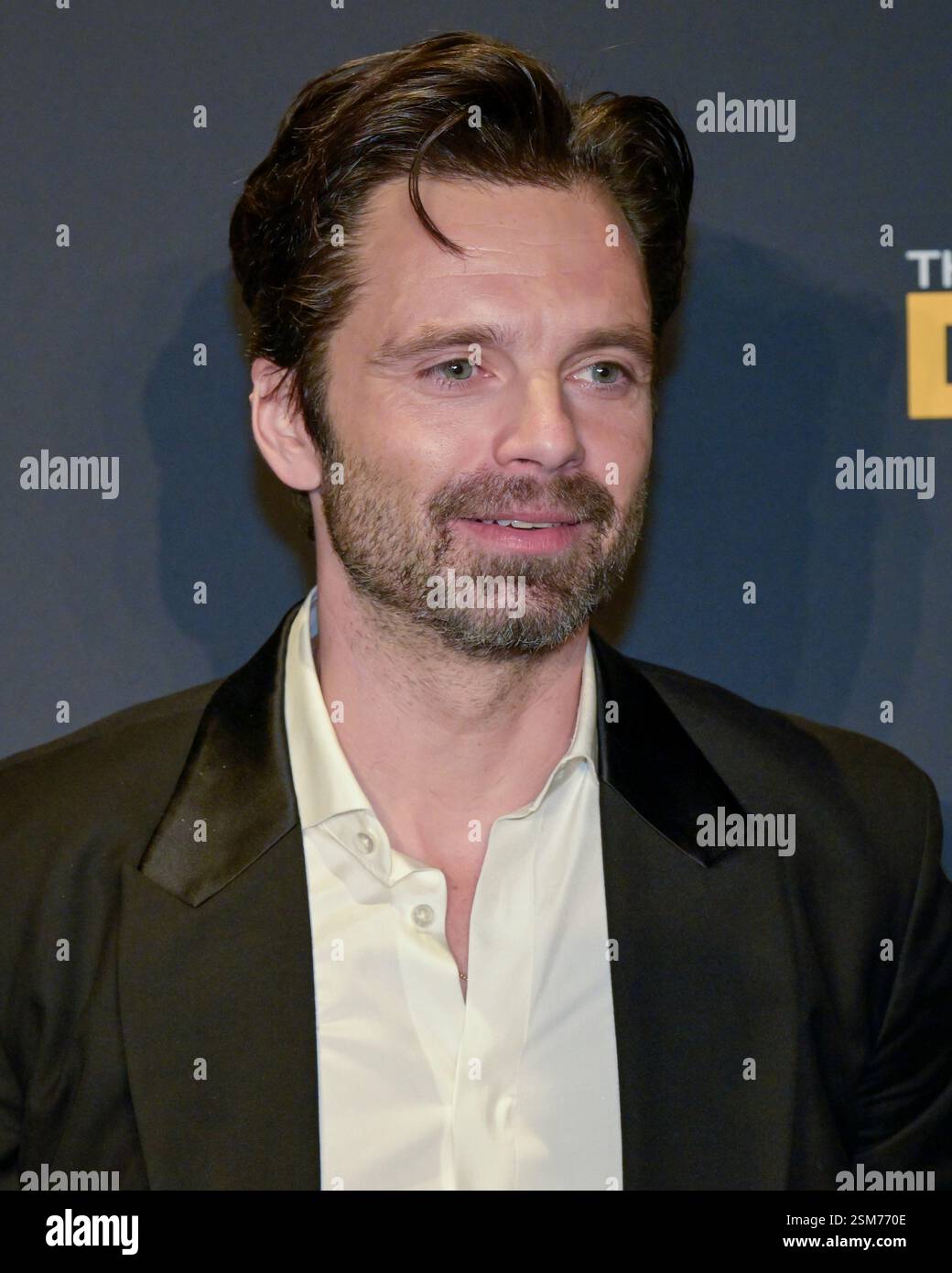February 8, 2025, Beverly Hills, California, USA: Sebastian Stan ...