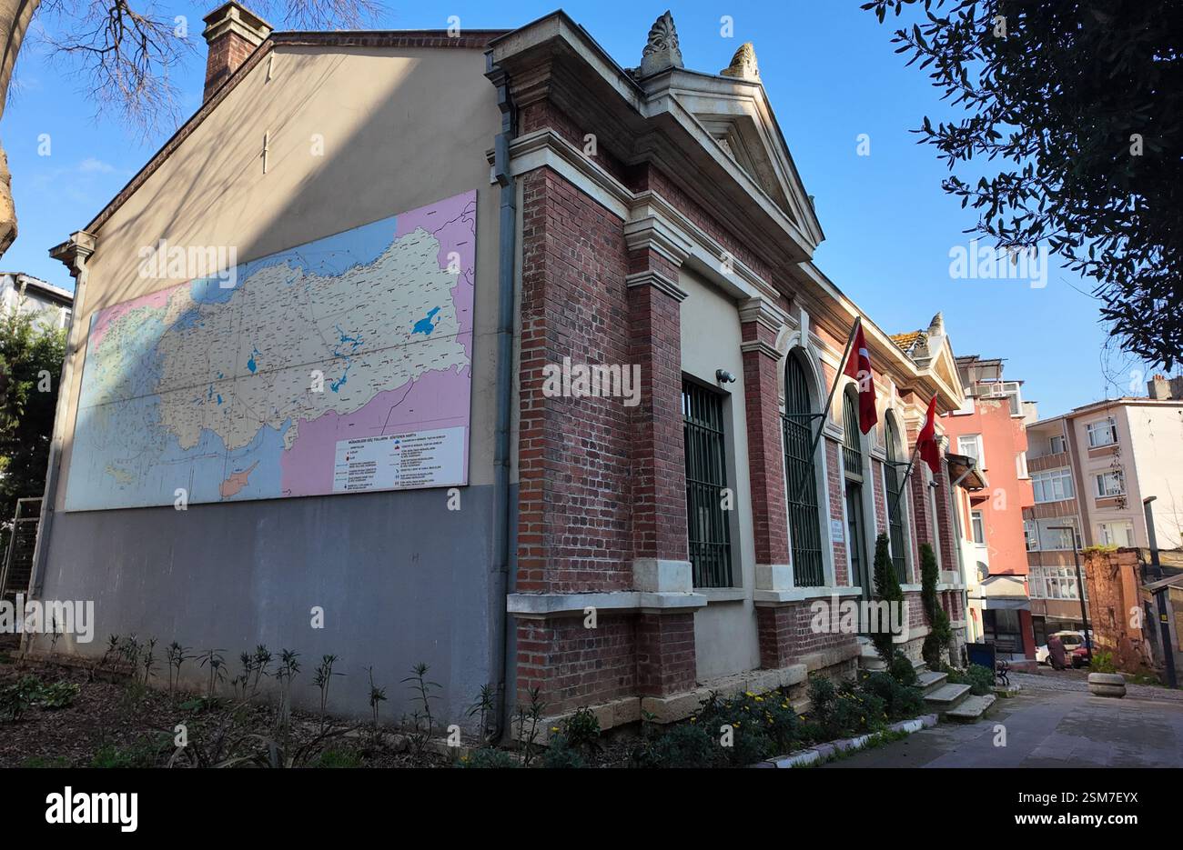 Istanbul, Turkey. February 1, 2025. The Exchange Museum, located in ...