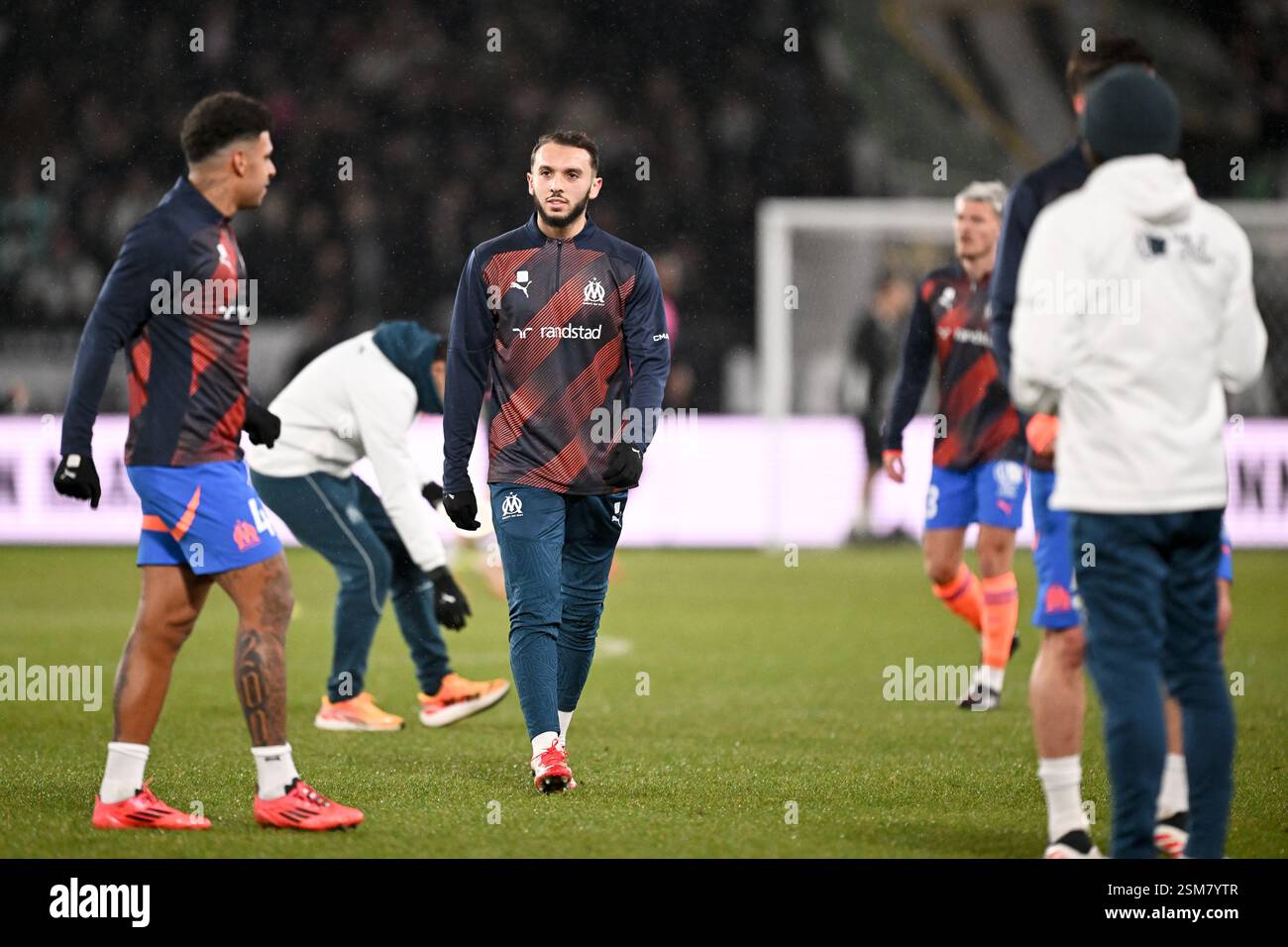 09 Amine GOUIRI (om) during the Ligue 1 McDonald's match between Angers ...