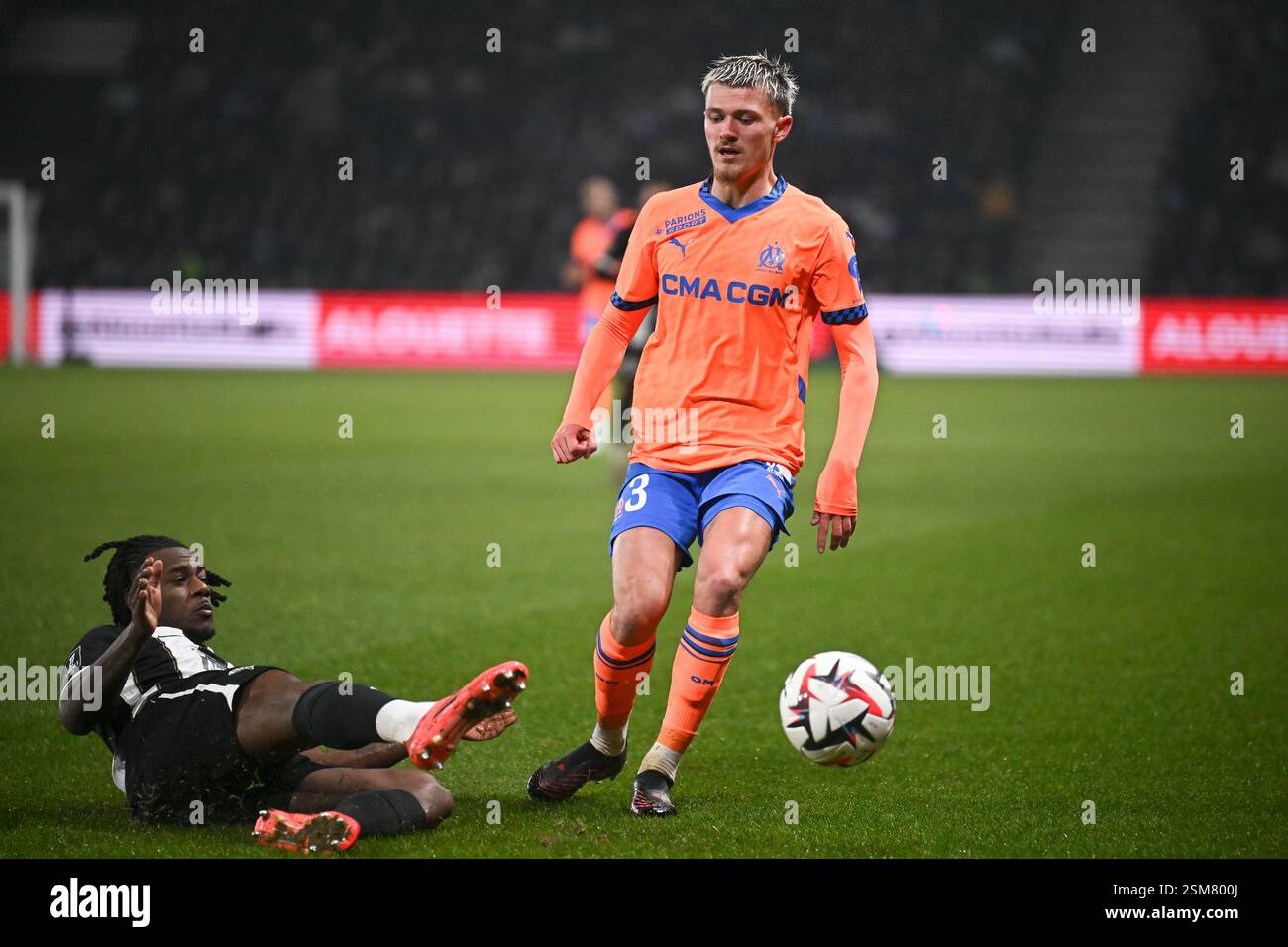 03 Quentin MERLIN (om) during the Ligue 1 McDonald's match between ...