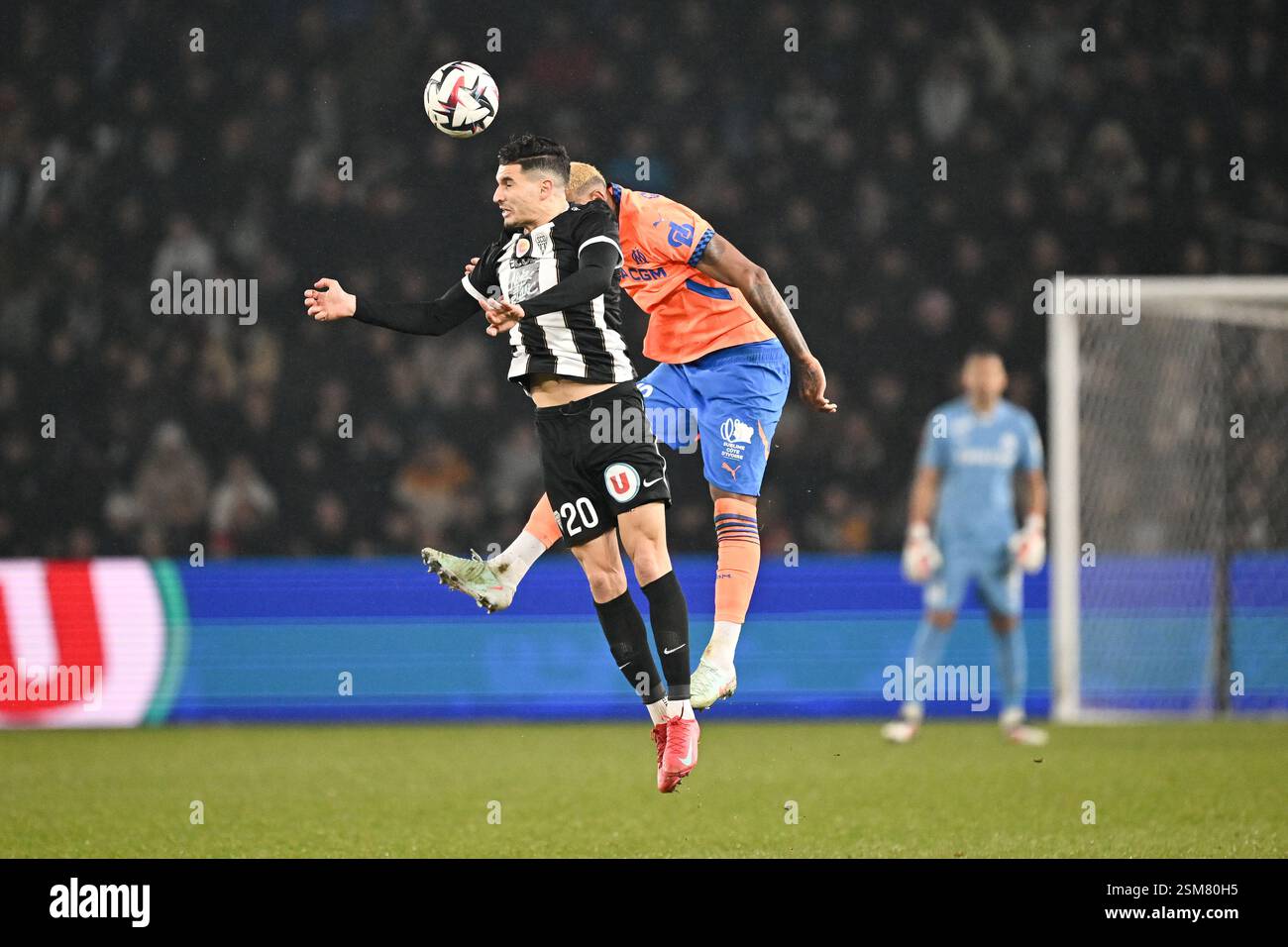 20 Zinedine FERHAT (sco) during the Ligue 1 McDonald's match between Angers and Marseille at ...