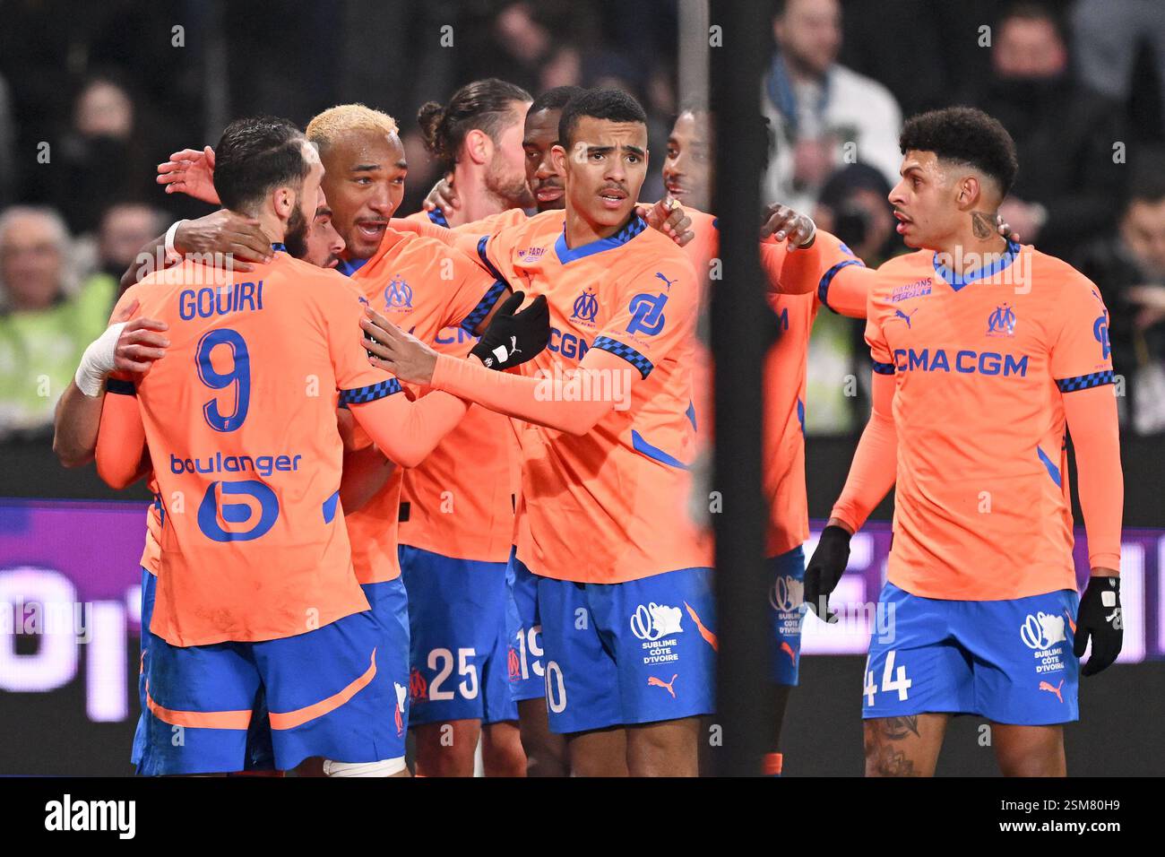 13 Derek CORNELIUS (om) - 10 Mason GREENWOOD (om) - 44 LUIS HENRIQUE ...