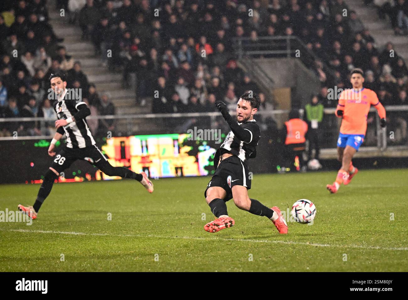 21 Jordan LEFORT (sco) during the Ligue 1 McDonald's match between ...
