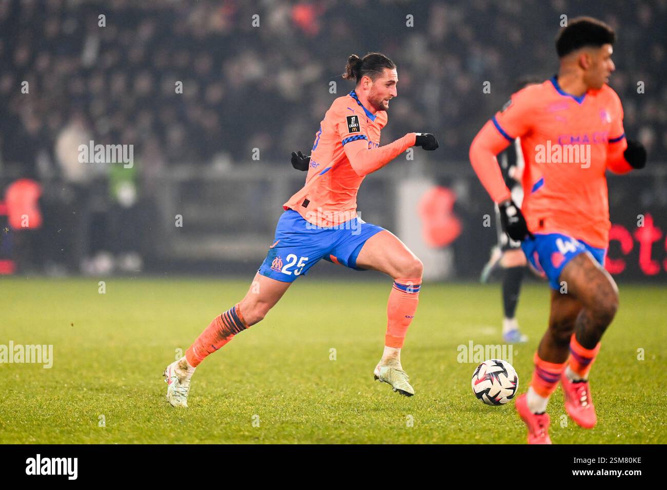 25 Adrien RABIOT (om) during the Ligue 1 McDonald's match between ...