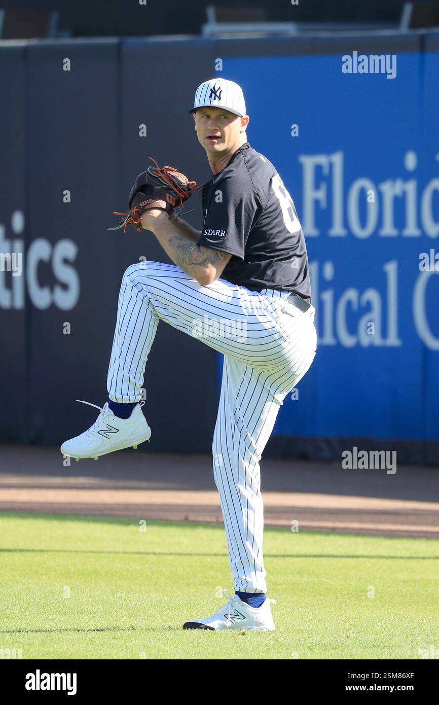 TAMPA, FL - FEBRUARY 12: New York Yankees Pitcher Colten Brewer (65 ...
