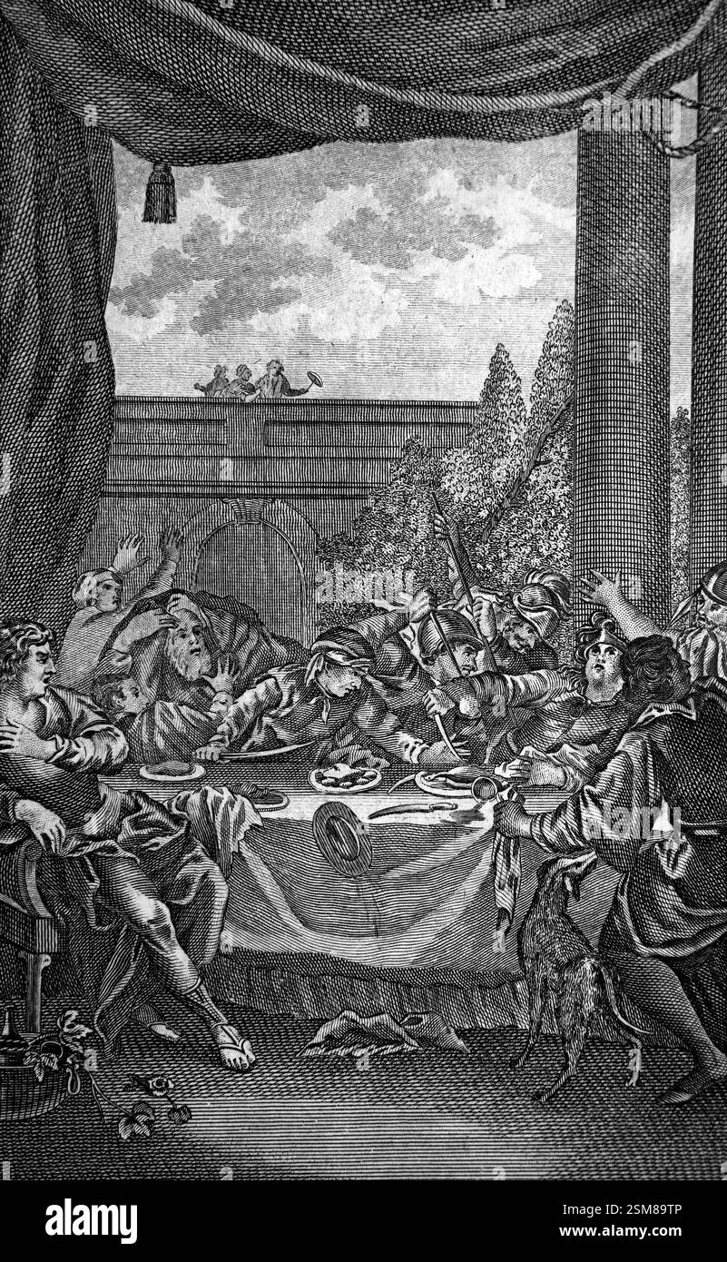 Copper-Plate Engraving of Amnon (Firstborn son of King David ...