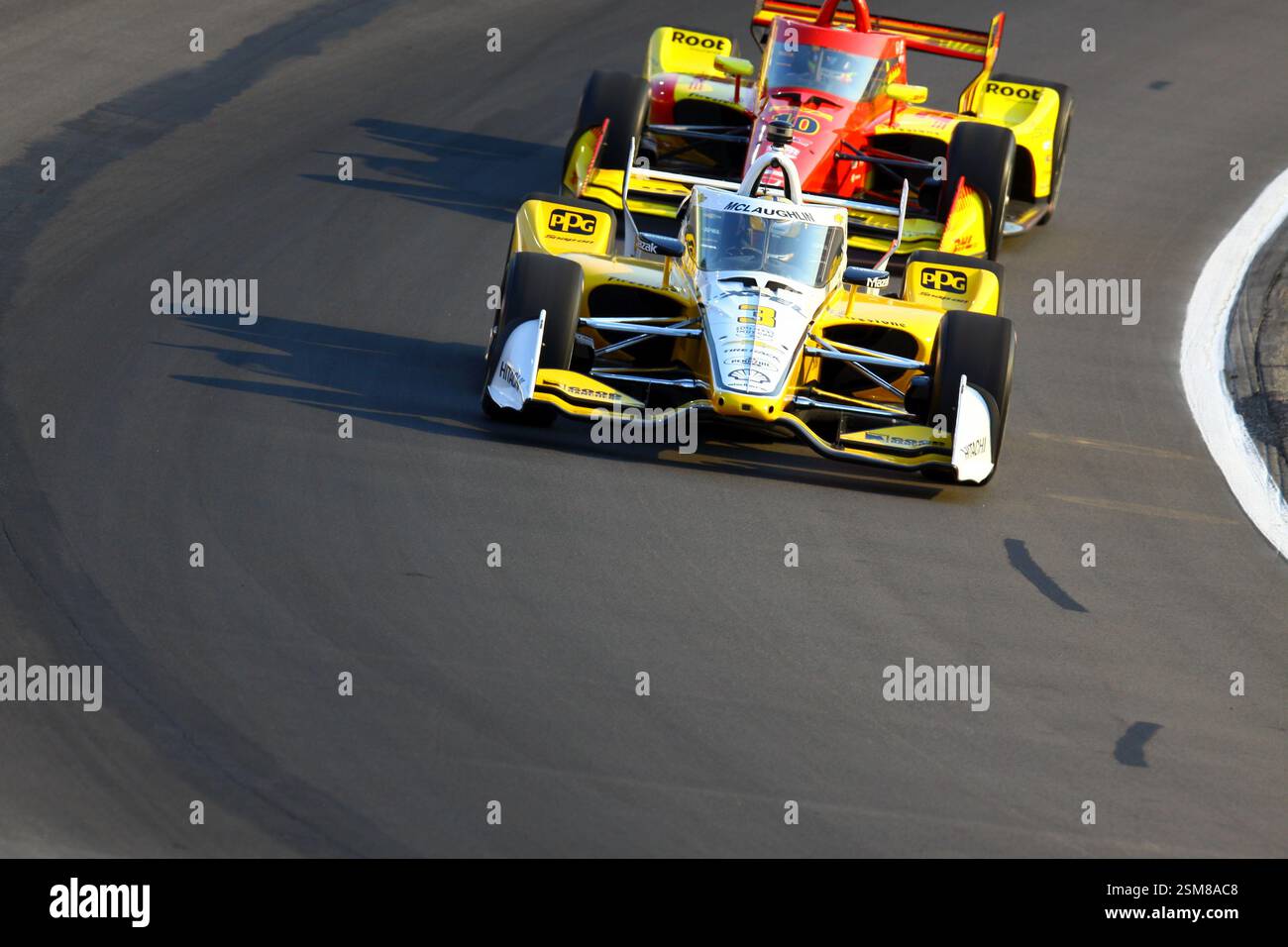 Newton Iowa, July 13, 2024: Scott McLaughlin Winner of Hy-Vee INDYCAR ...