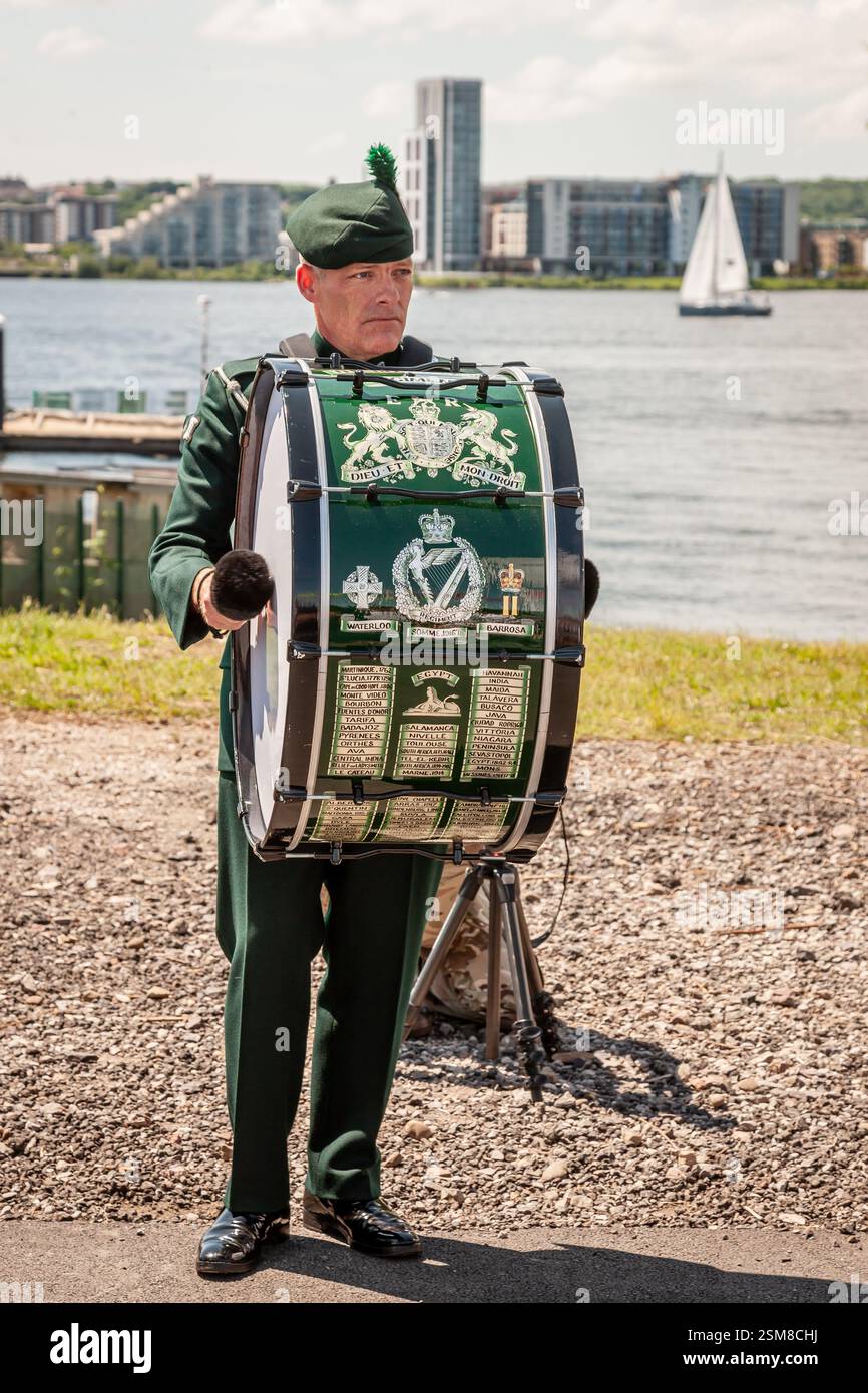 Band of the royal irish regiment hi-res stock photography and images ...