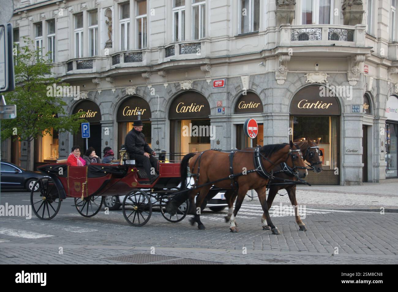 Cartier jewelry display Czech Republic. Cartier logos and jewelry ...