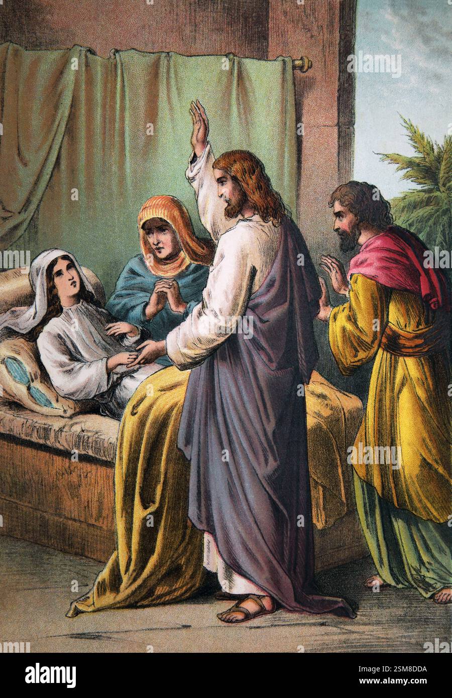 Jairus In Bible Jesus Raises A Dead Girl And Cures A Woman With