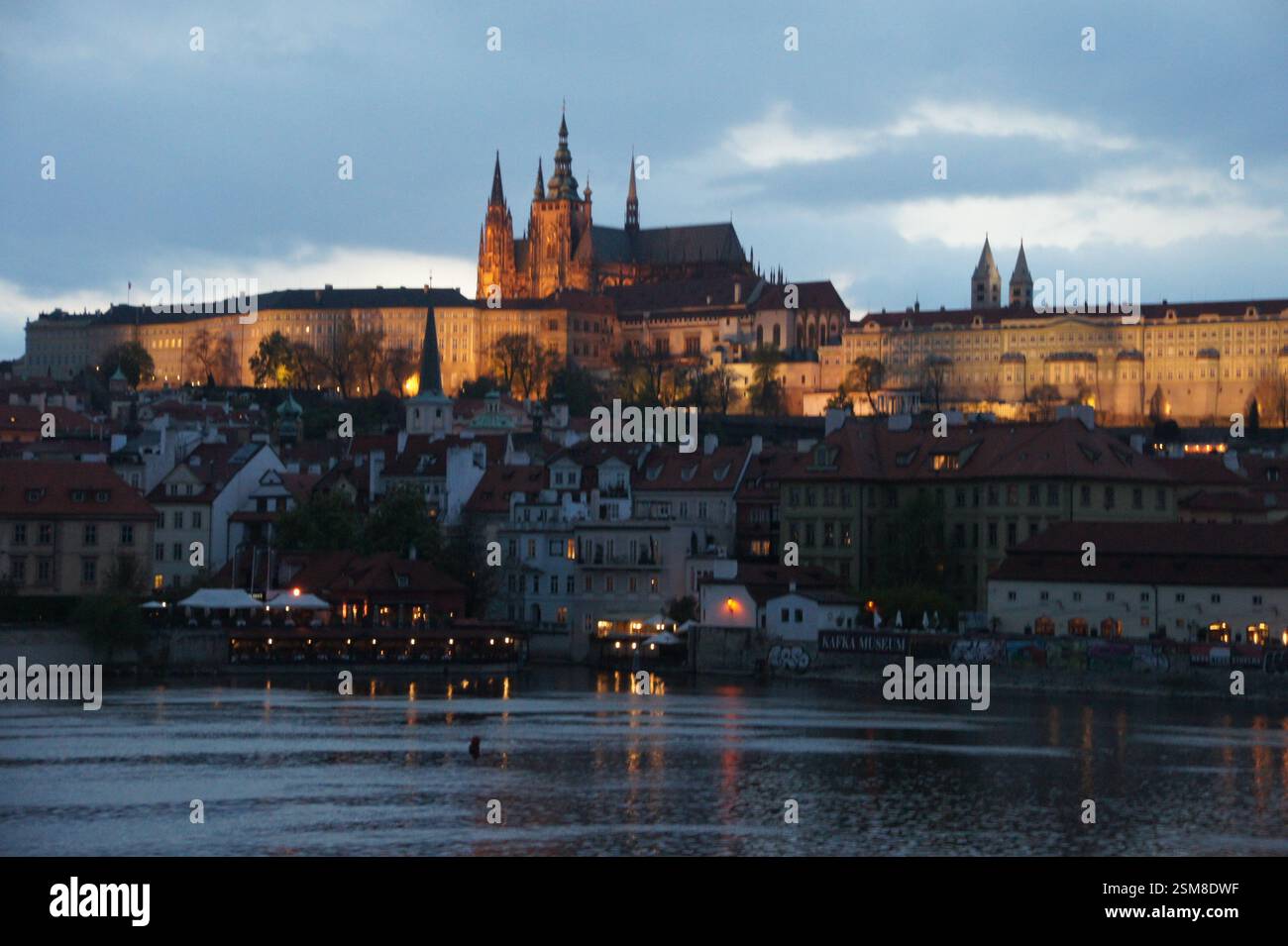 Prague Castle, a sprawling complex of historic buildings, dominates the ...