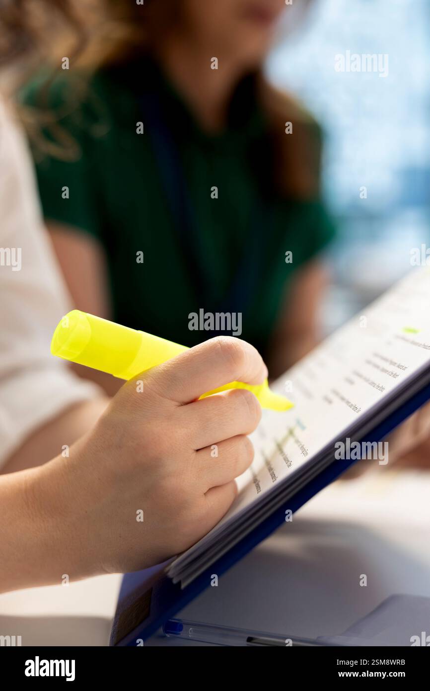 Human resources worker agreeing terms with candidate during job ...