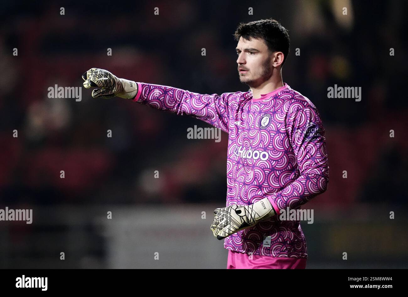 Bristol City goalkeeper Max O'Leary during the Sky Bet Championship ...