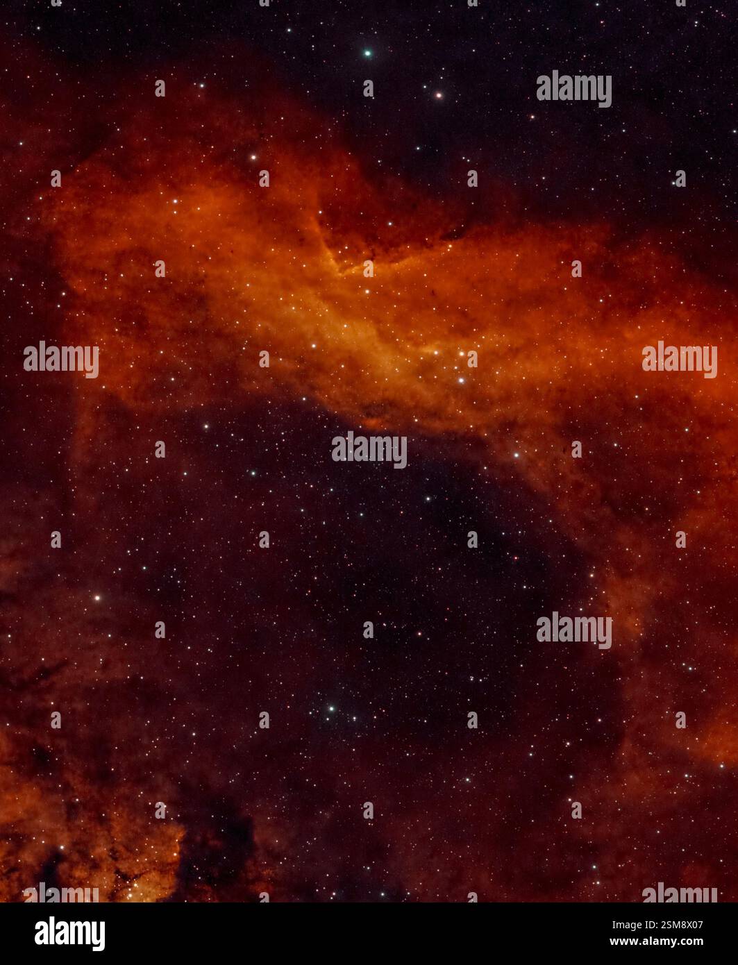 NGC782 The Cosmic Question Mark Stock Photo - Alamy