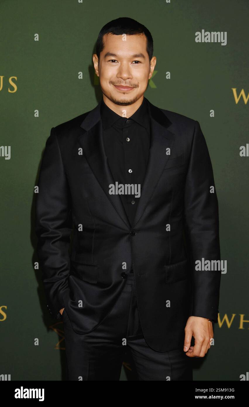 LOS ANGELES, CALIFORNIA - FEBRUARY 10: Tayme Thapthimthong attends the ...