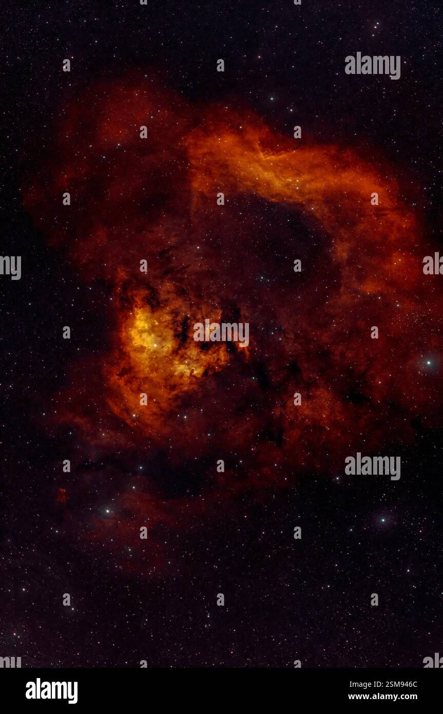 NGC782 The Cosmic Question Mark Stock Photo - Alamy